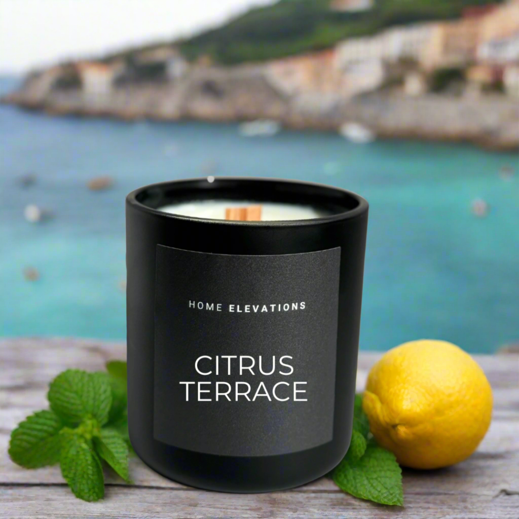 Citrus Terrace Candle | Spring Collection | Fresh Citrus & Mint Scent